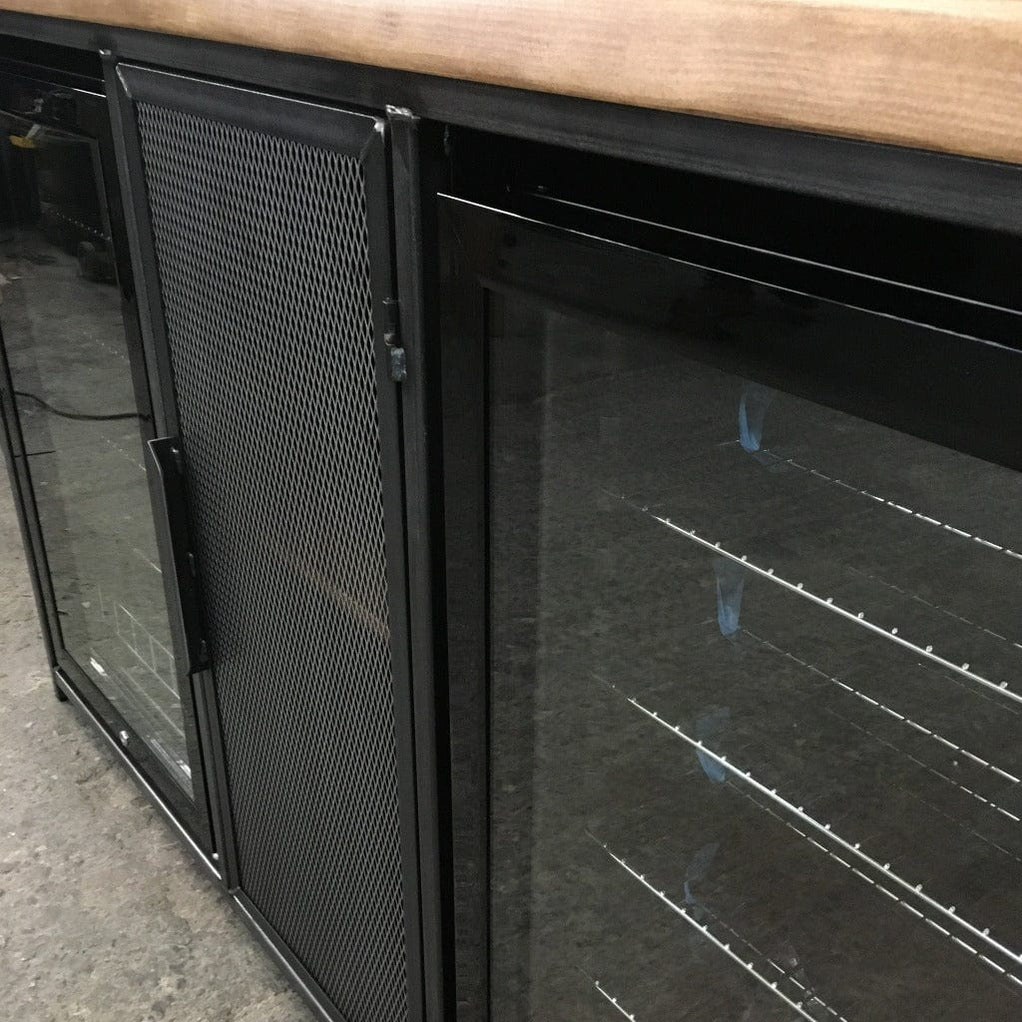 RSD Furniture Industrial sideboard with fridge - Drinks Cabinet - Home — epicmancave.com